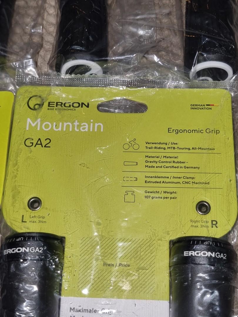 Ergon grip - GA2 & GA2 Fat - grips. Suitable for 22mm handlebars. Such ...