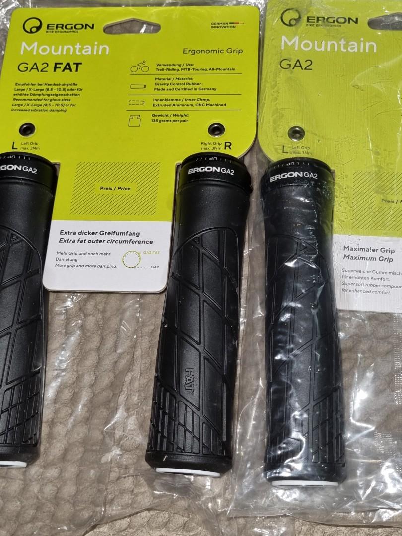 Ergon grip - GA2 & GA2 Fat - grips. Suitable for 22mm handlebars. Such ...