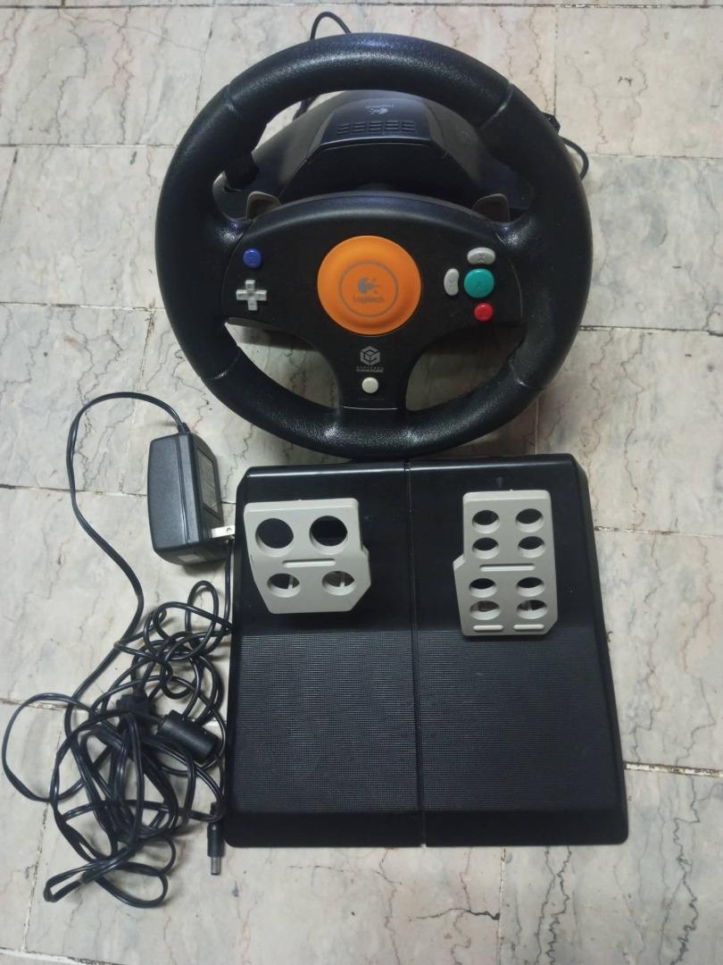 Exclusive Gamecube Logicool Speed Force Racing Wheel FX Zero GX, Video ...