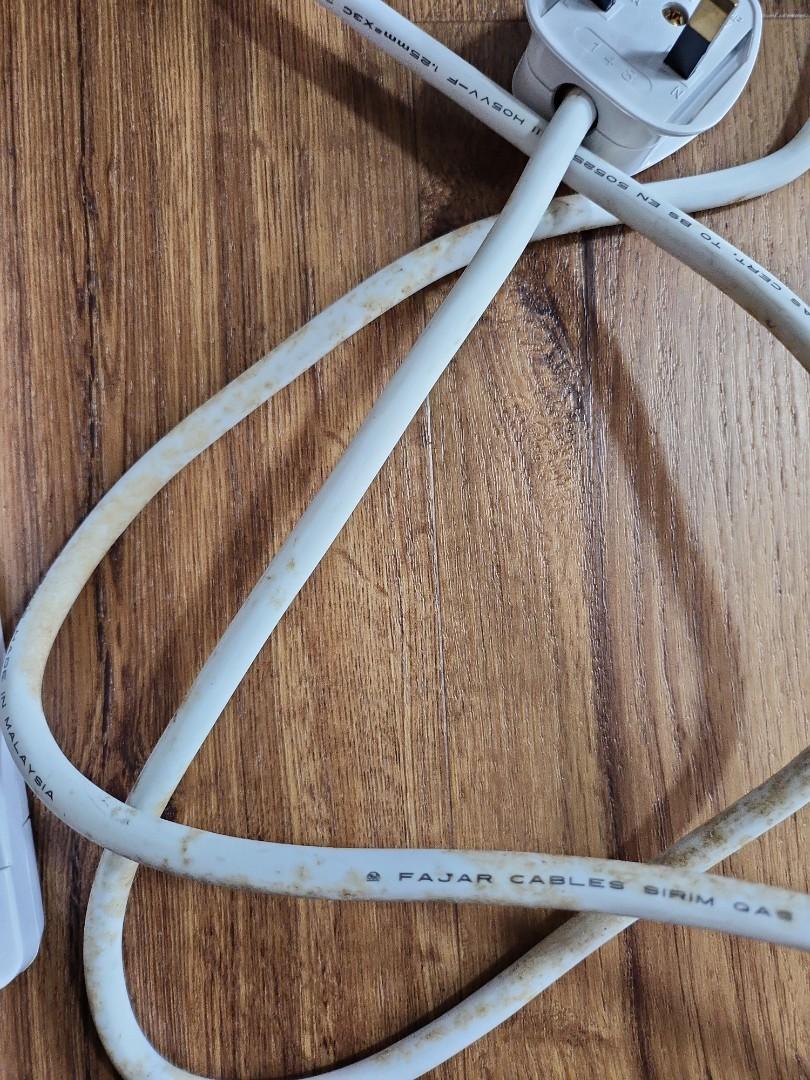 Extension code 3 pin, TV & Home Appliances, Electrical, Adaptors ...