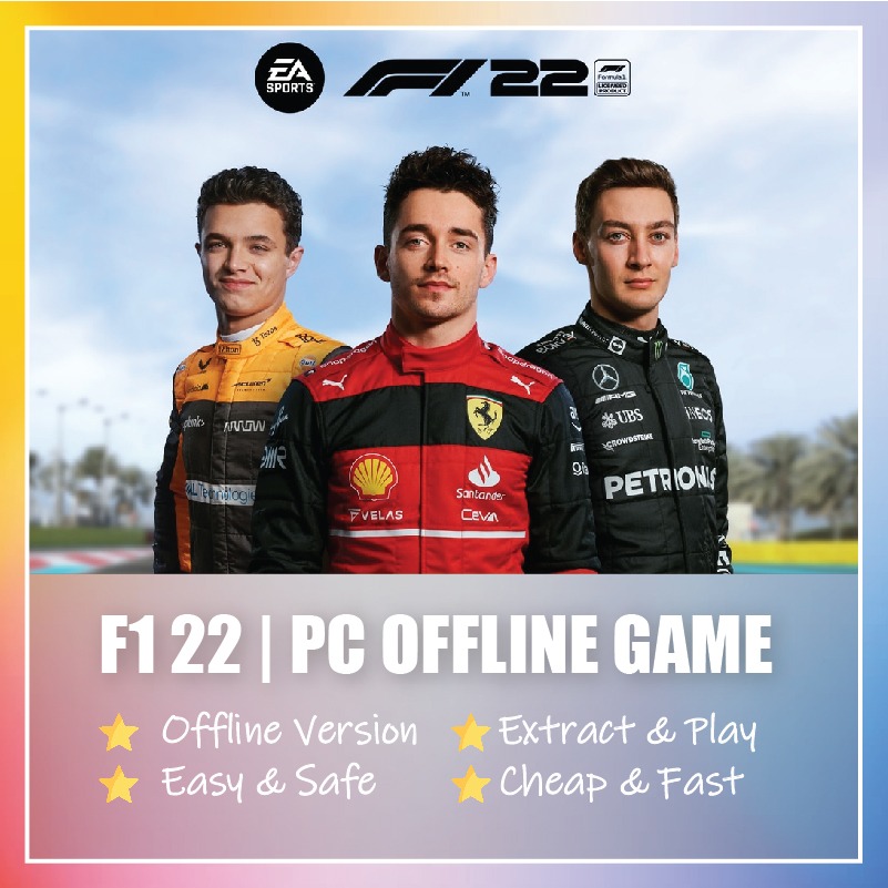 F1 22 [PC Game | Digital Download | Offline], Video Gaming, Video Games ...