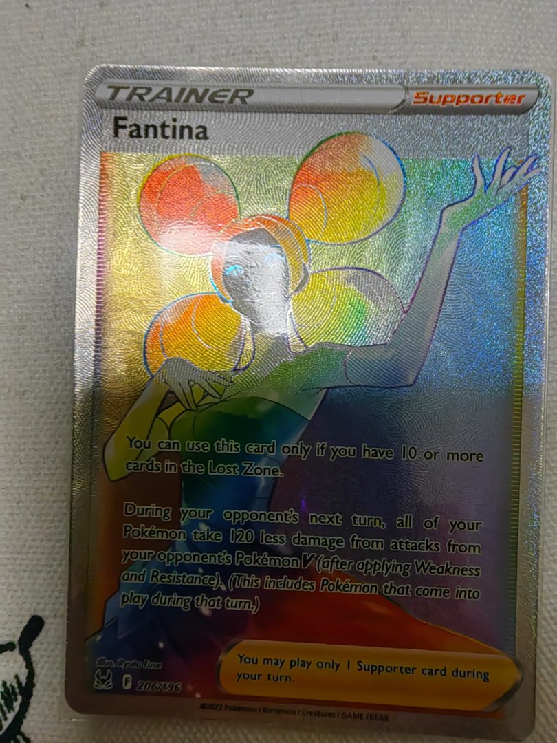 Fantina Full Art Rainbow Hobbies And Toys Toys And Games On Carousell