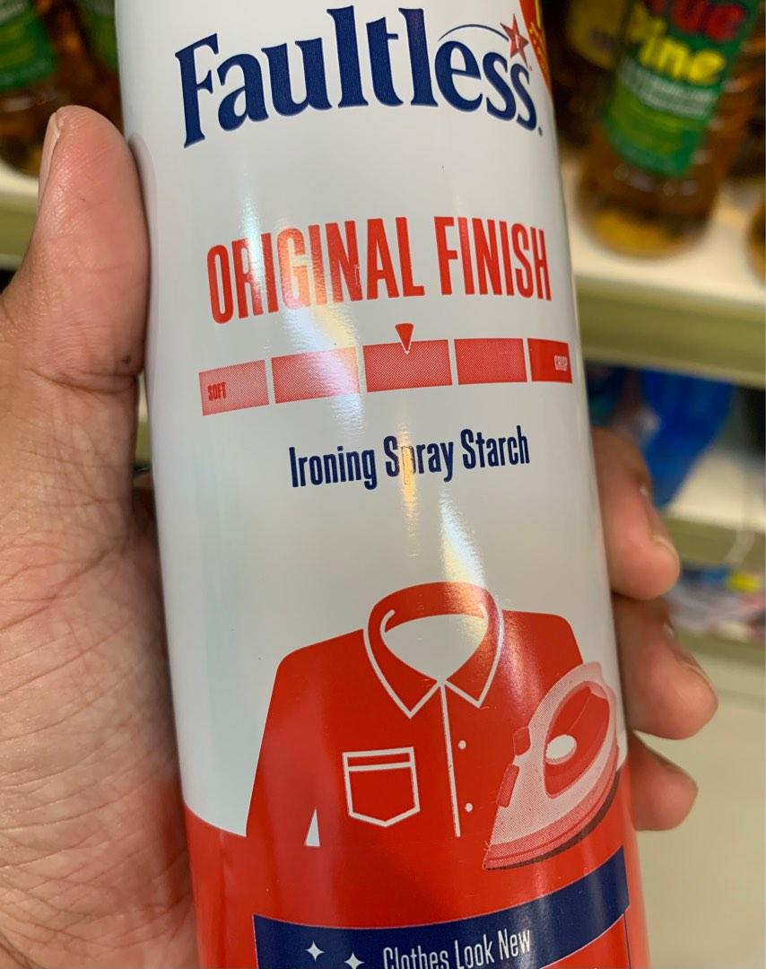 Faultless starch spray for vintage streetwear sports caps restoration ...