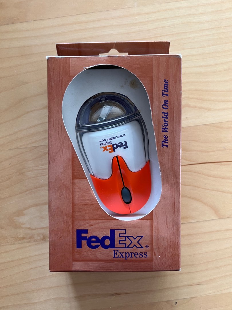 FedEx Express - USB mouse, 電腦＆科技, 電腦周邊及配件, 電腦滑鼠及相關產品 - Carousell