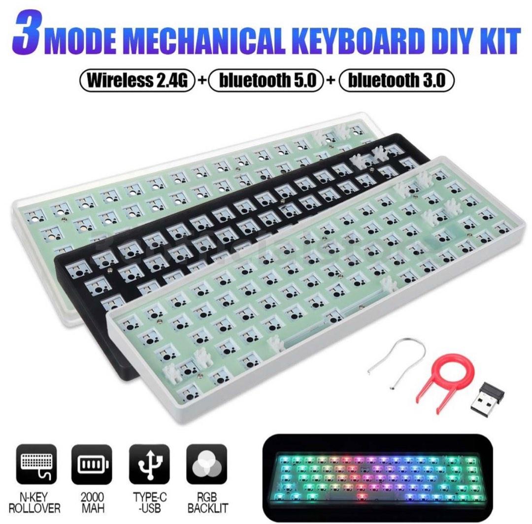 FEKER 84 keys transparent keyboard kit, Computers & Tech, Parts ...