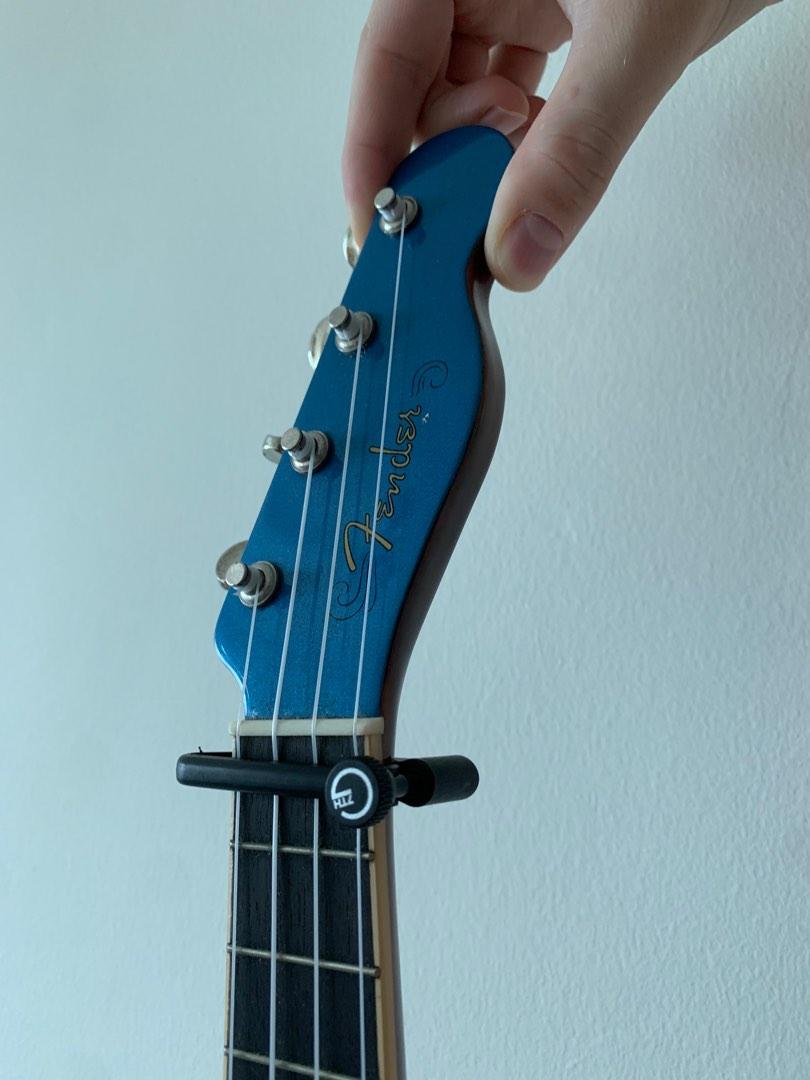 Fender Zuma classic concert ukulele in blue, Hobbies & Toys, Music ...