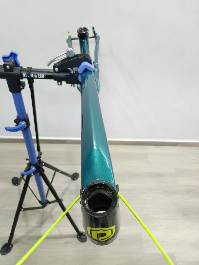 Frame + Rear Coil Shock - Polygon Siskiu T8, Sports Equipment, Bicycles ...