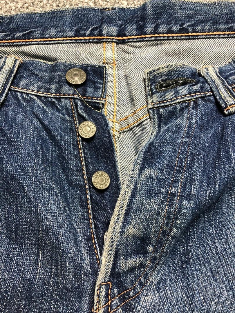 Fullcount x selvage x distress x japanese brand, Men's Fashion, Bottoms ...