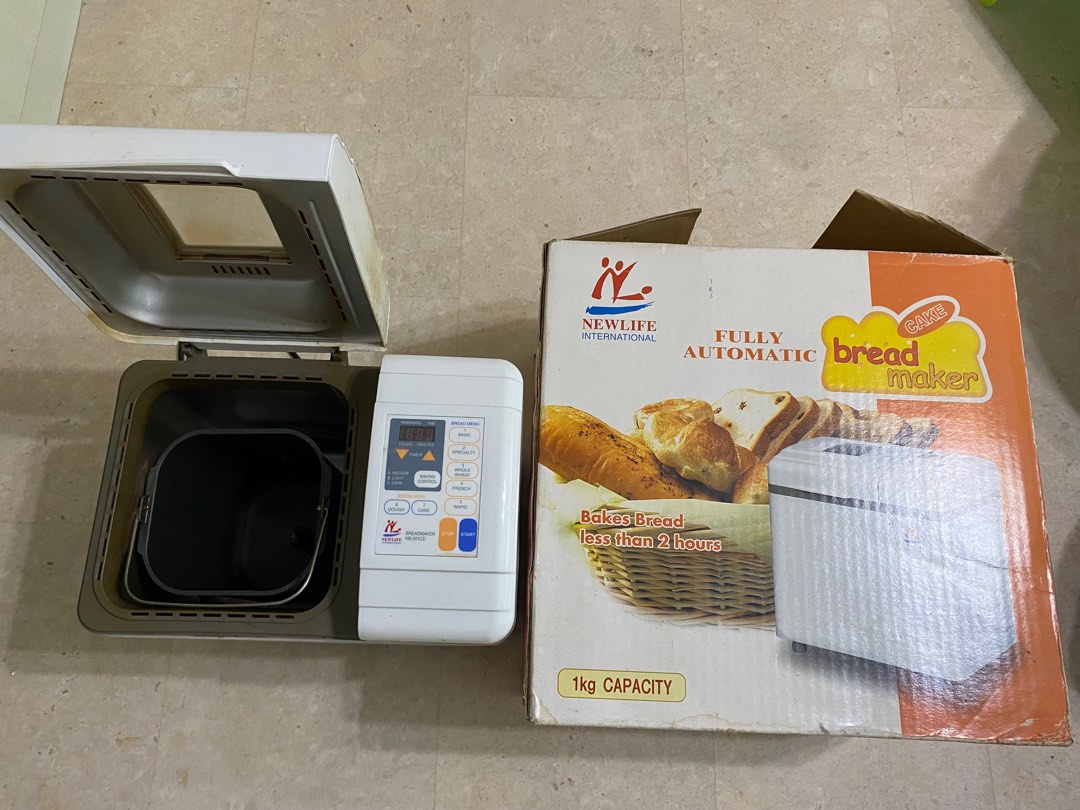 Fully automatic bread maker, TV & Home Appliances, Kitchen Appliances ...