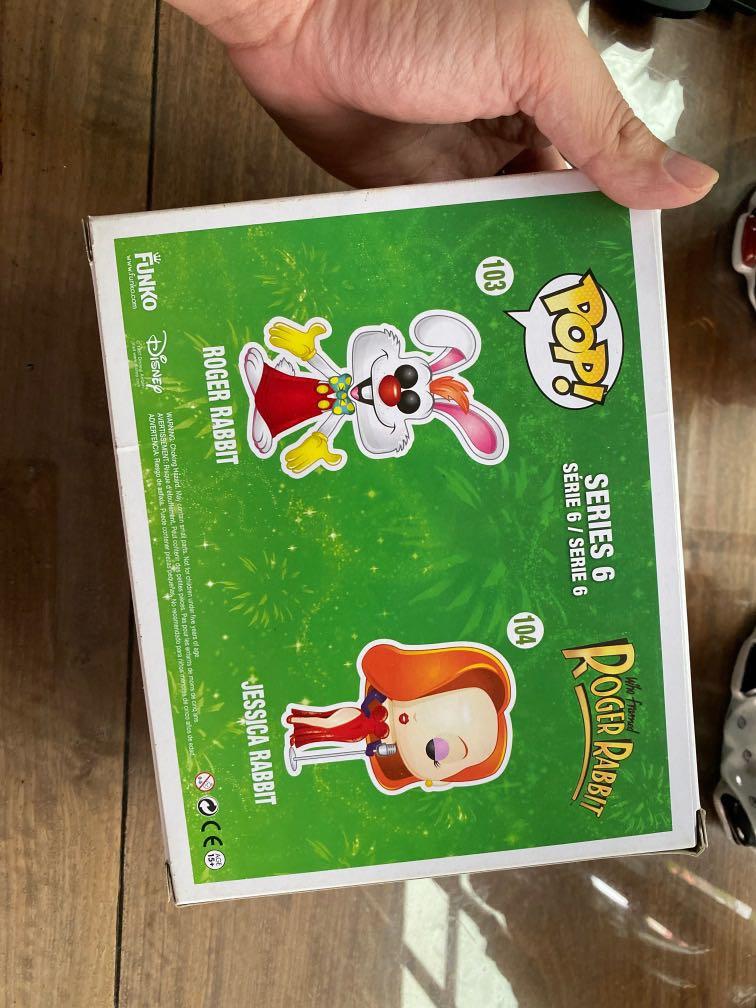 Funko roger rabbit & Jessica rabbit, Hobbies & Toys, Toys & Games on ...