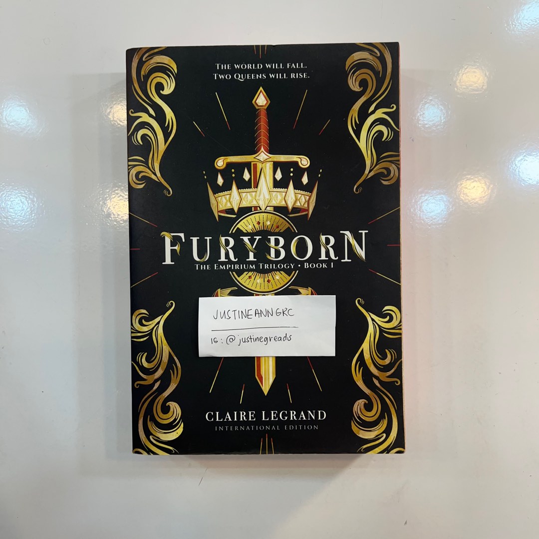 Furyborn by Claire Legrand, Hobbies & Toys, Books & Magazines, Fiction ...