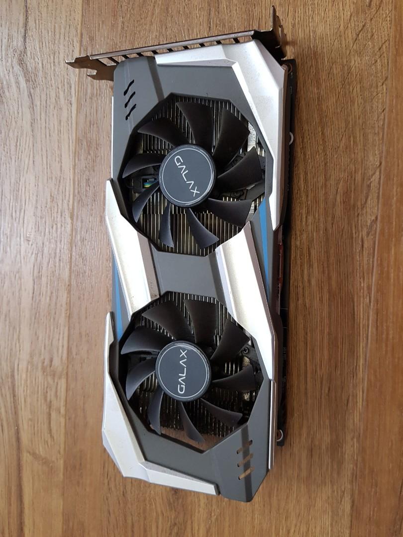 Galax gtx1060 gpu 6gb, Computers & Tech, Parts & Accessories, Computer ...