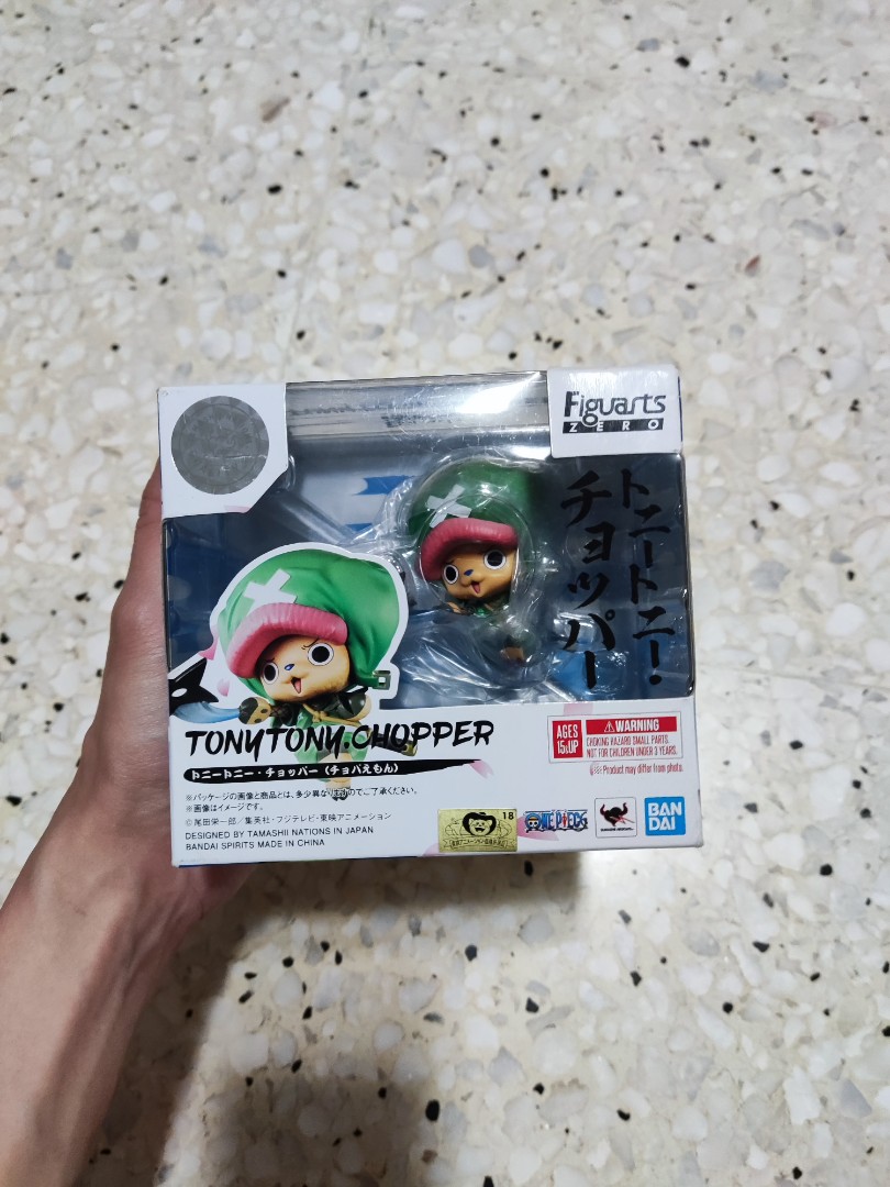 Gold Toei One Piece Figuarts Zero Tony Tony Chopper Anime Figure ...
