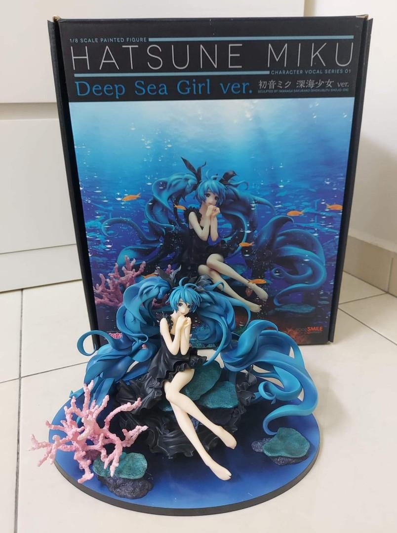 Good Smile Company GSC Vocaloid Hatsune Miku Deep Sea Girl version 1/8 scale figure, Hobbies ...