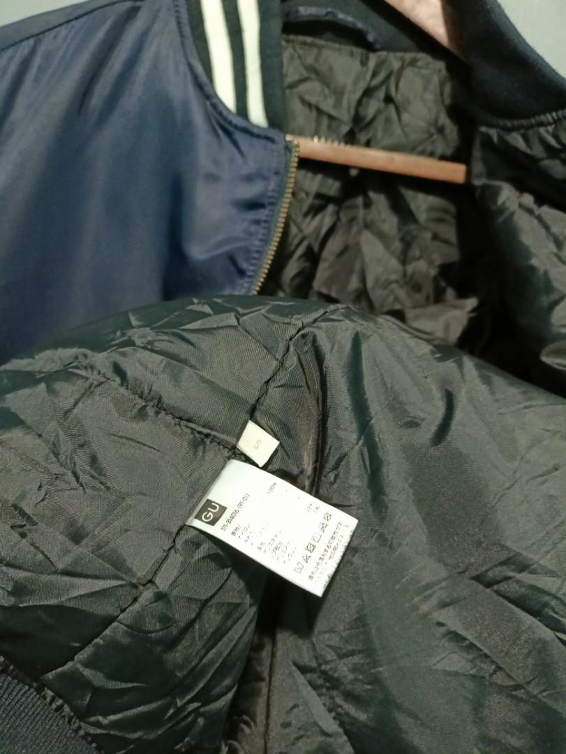 GU Uniqlo Varsity jacket, Men's Fashion, Coats, Jackets and Outerwear on Carousell