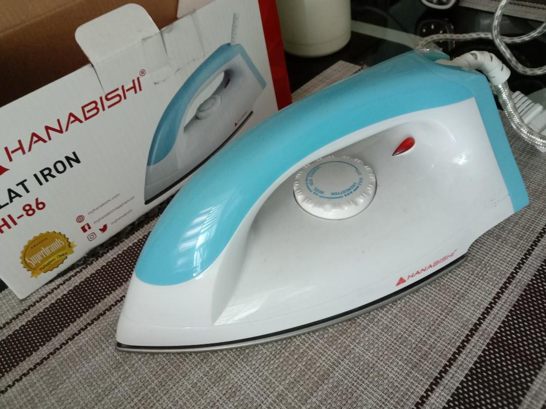 Hanabishi steam iron, TV & Home Appliances, Irons & Steamers on Carousell