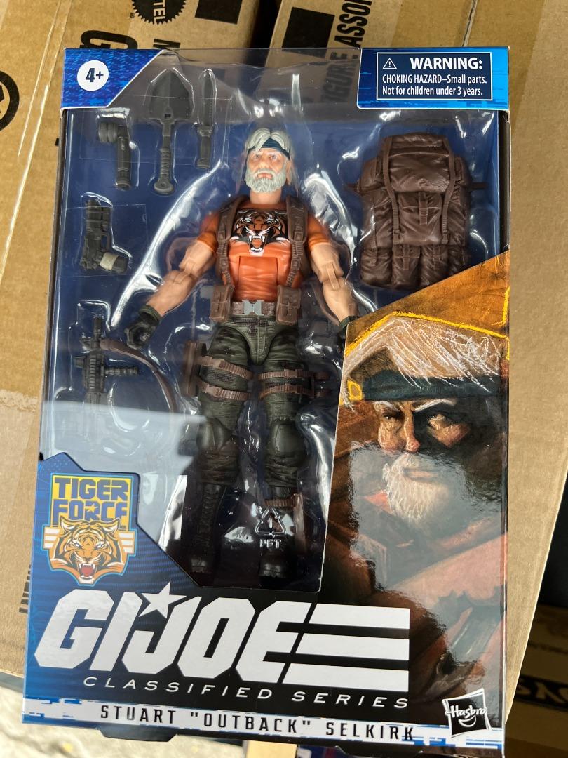 Hasbro G.I.Joe Classified Series Stuart Outback Selkirk, Hobbies & Toys ...