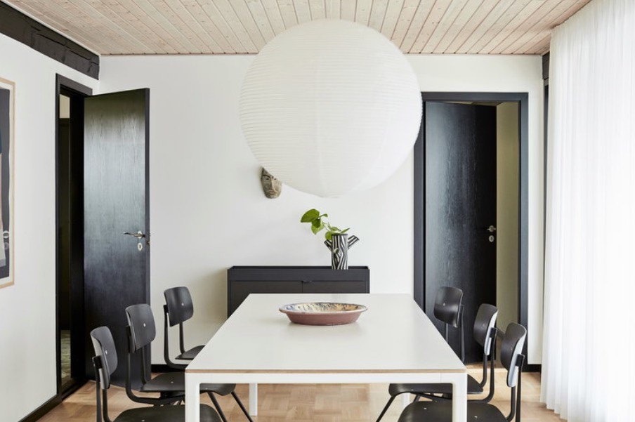 HAY rice paper shade 80cm with cord, Furniture & Home Living, Lighting ...