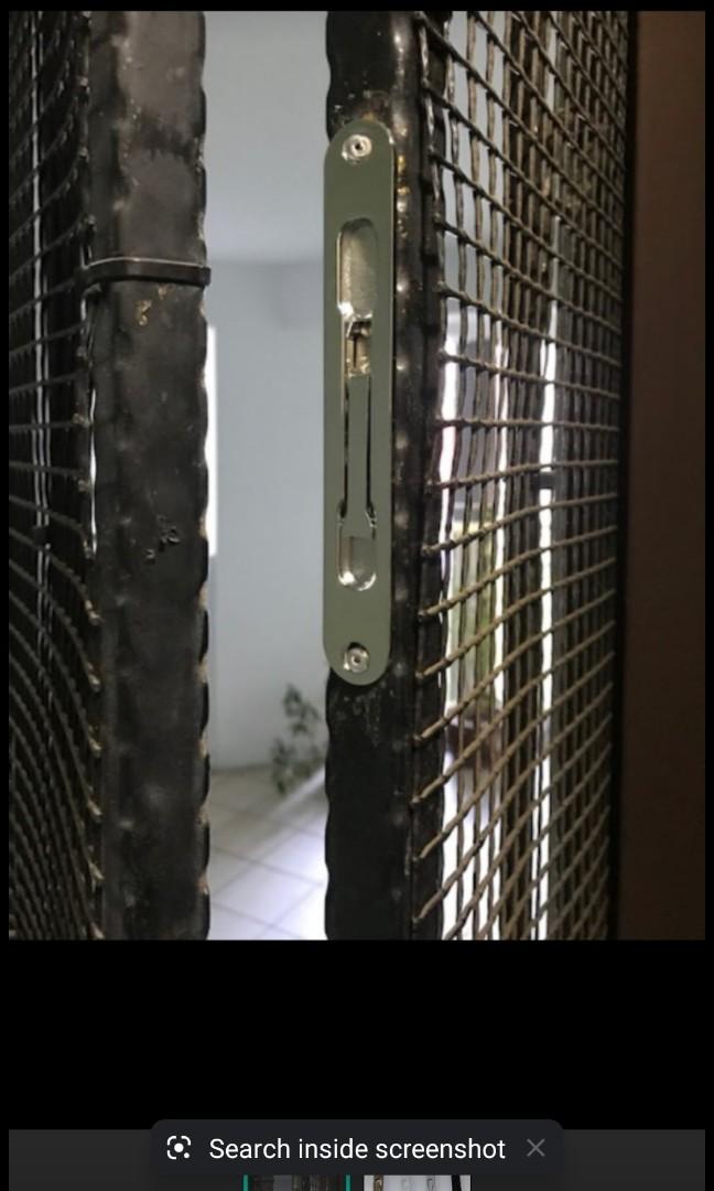 HDB gate latch, Furniture & Home Living, Security & Locks, Locks, Doors ...