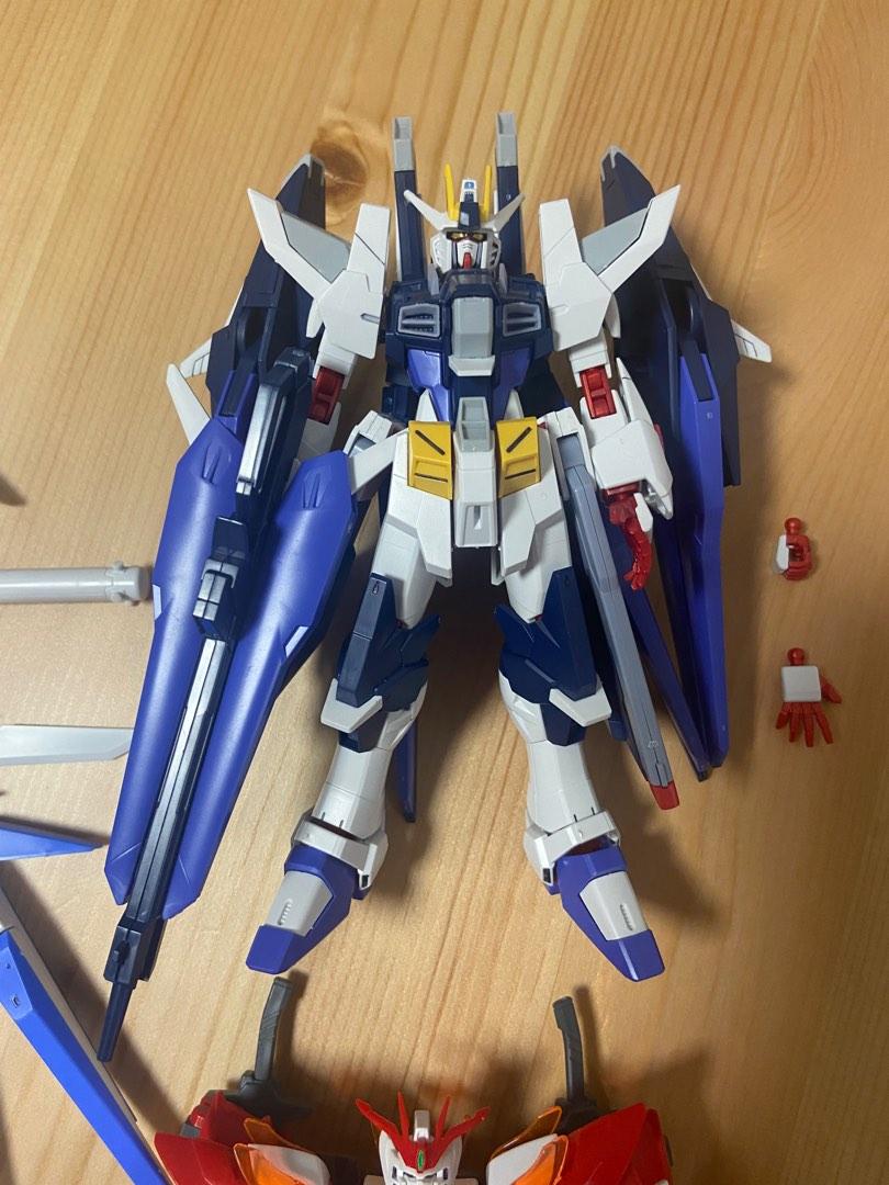 Hg bf build fighter zgmf WING-GUNDAM ZERO HONDO & Hi-V gundam VRABE ...