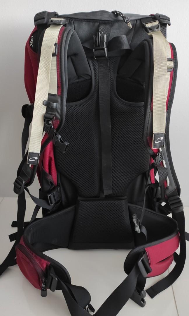Hiking backpack (red), Sports Equipment, Hiking & Camping on Carousell