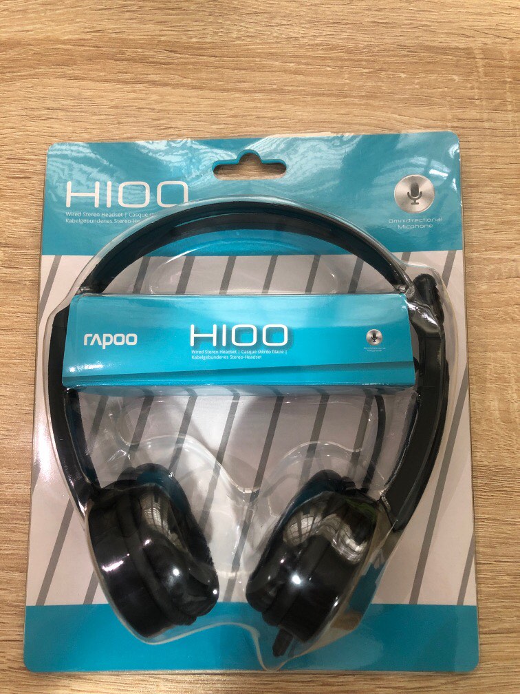 HIOO WIRED STEREO HEADSET, Audio, Headphones & Headsets on Carousell