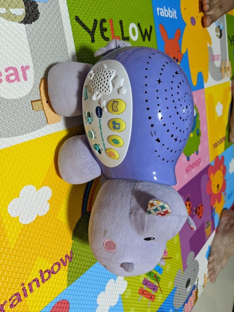 Hippo night light with music and reading, Babies & Kids, Baby Nursery ...