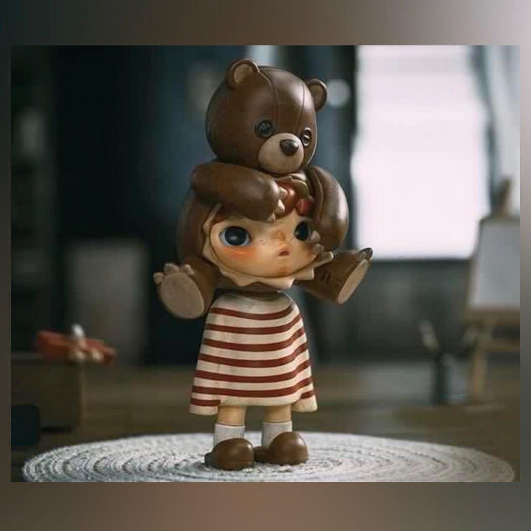 Hirono mischief protector popmart blindbox, Hobbies & Toys, Toys ...