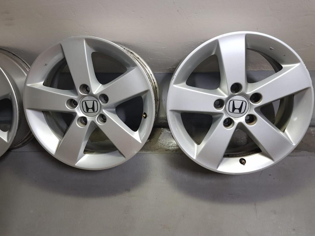 Honda Rims - 4 pieces, Car Accessories, Tyres & Rims on Carousell