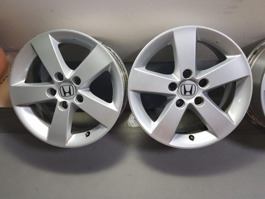 Honda Rims - 4 pieces, Car Accessories, Tyres & Rims on Carousell