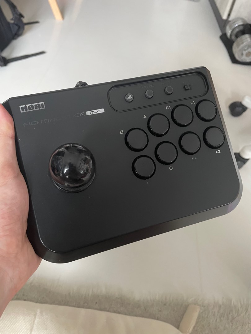 Hori Fighting Stick Mini (PS), Video Gaming, Video Games, PlayStation ...