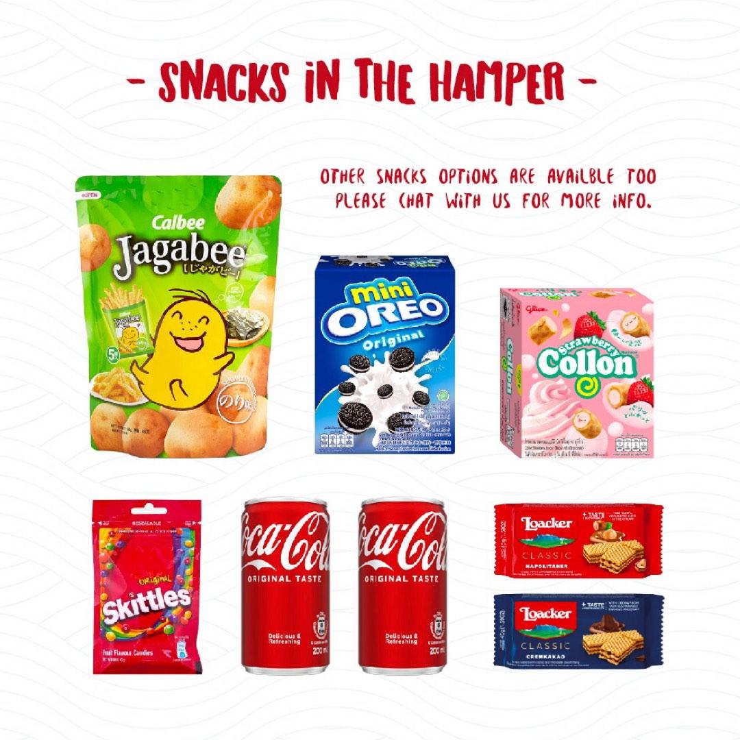 Hot Air Balloon Snack Box / Snack Hamper (Anniversary, Birthday), Food ...