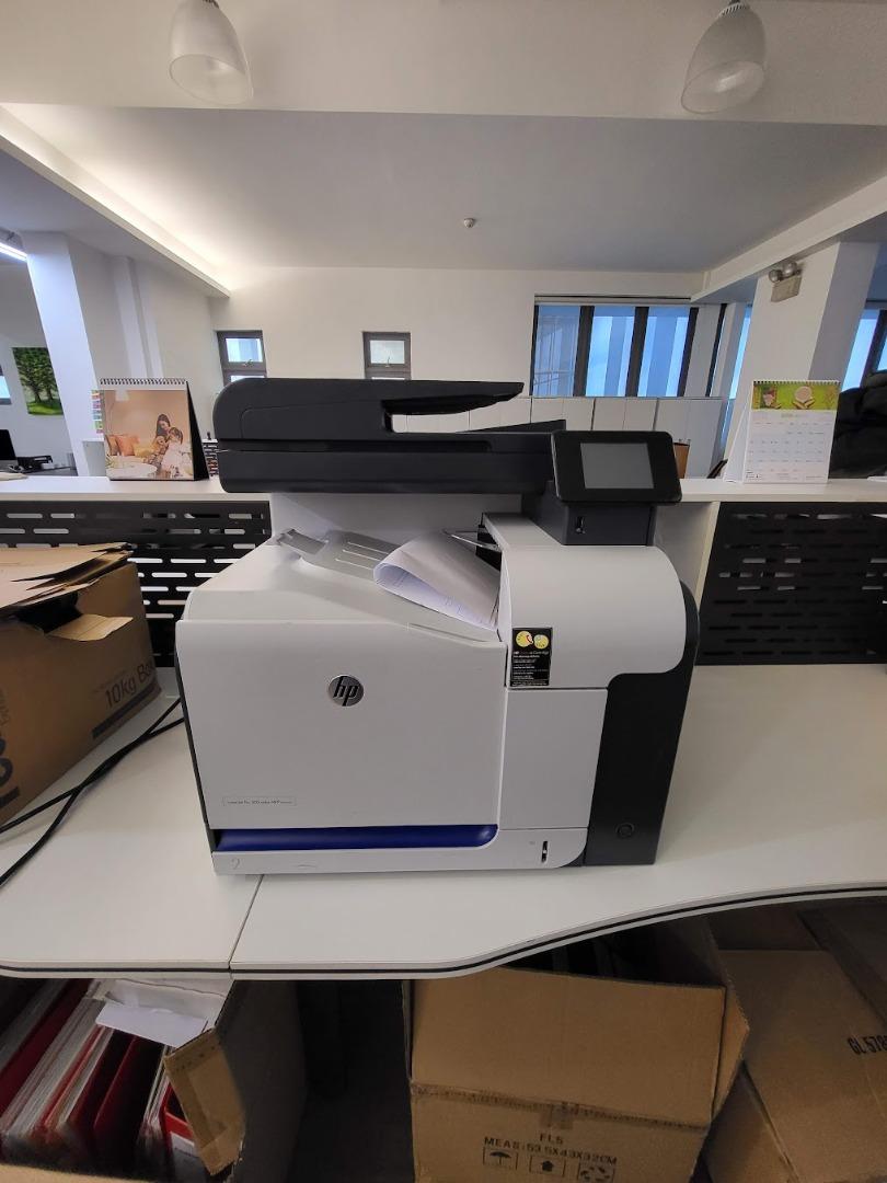 HP LaserJet 500 Color MFP M570dw Printer, Computers & Tech, Printers ...