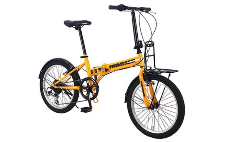 Hummer folding bike FDB206 Tank - Yellow (Japan), Sports Equipment ...