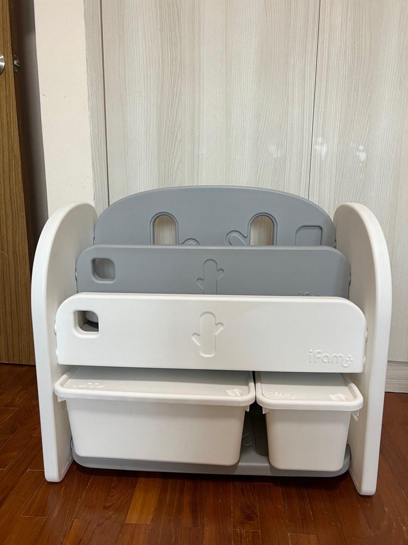 Ifam Easy Book Shelf (2 level + toy box), Babies & Kids, Baby Nursery ...