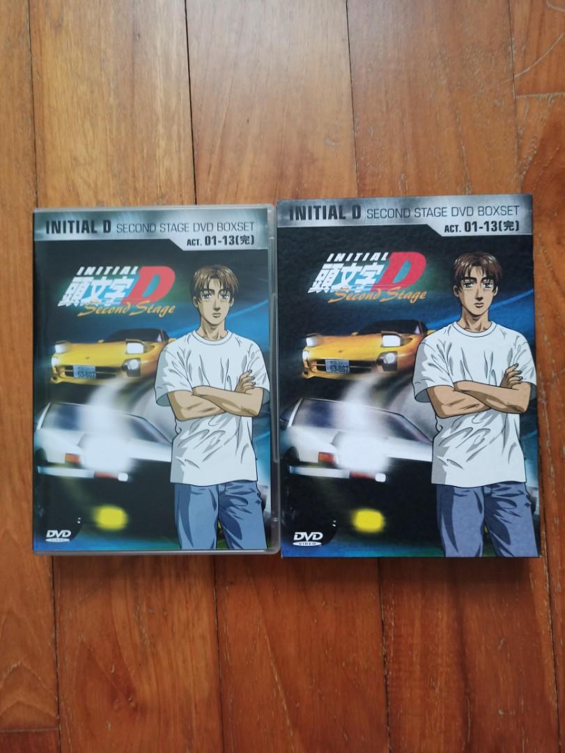 Initial D second stage DVD Boxset, Hobbies & Toys, Music & Media, CDs & DVDs on Carousell
