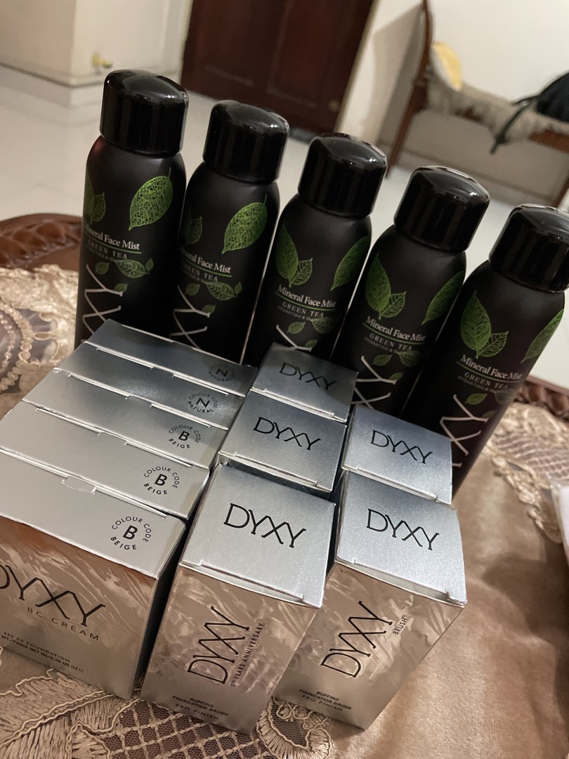 (INSTOCK) DYXY Green Tea Face Mist / BC Cream / Magical Brush, Beauty ...