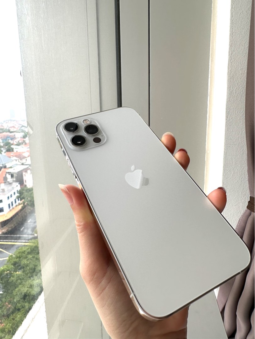 iPhone 12 Pro Silver 128GB (add on Apple Watch Series 3 available ...
