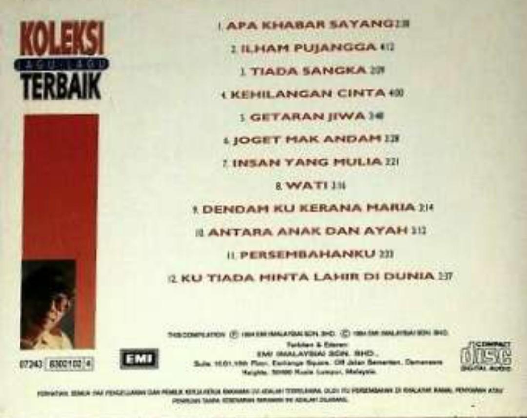 Ismail Haron ILHAM PUJANGGA CDR, Hobbies & Toys, Music & Media, CDs ...