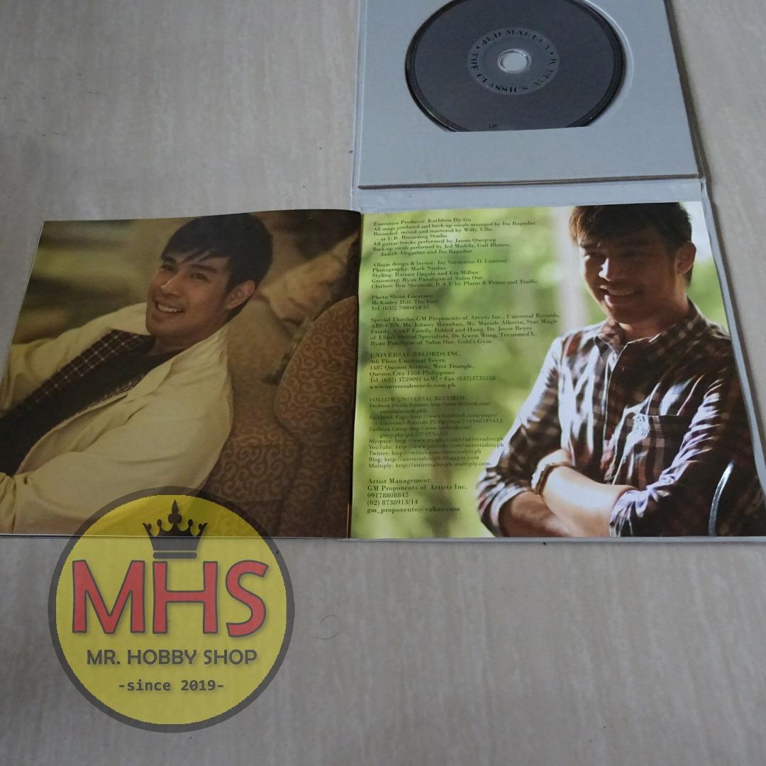 Jed Madela The Classics Album CD (100% Original Copy), Hobbies & Toys ...