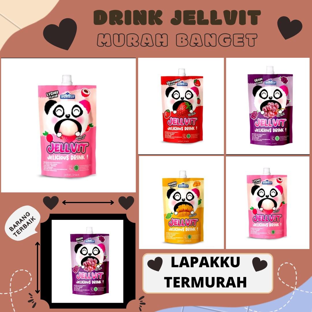 JELLVIT JELICIOUS DRINK VARIAN (1 PAK ISI 10 PCS) / JELLVIT MURAH ...