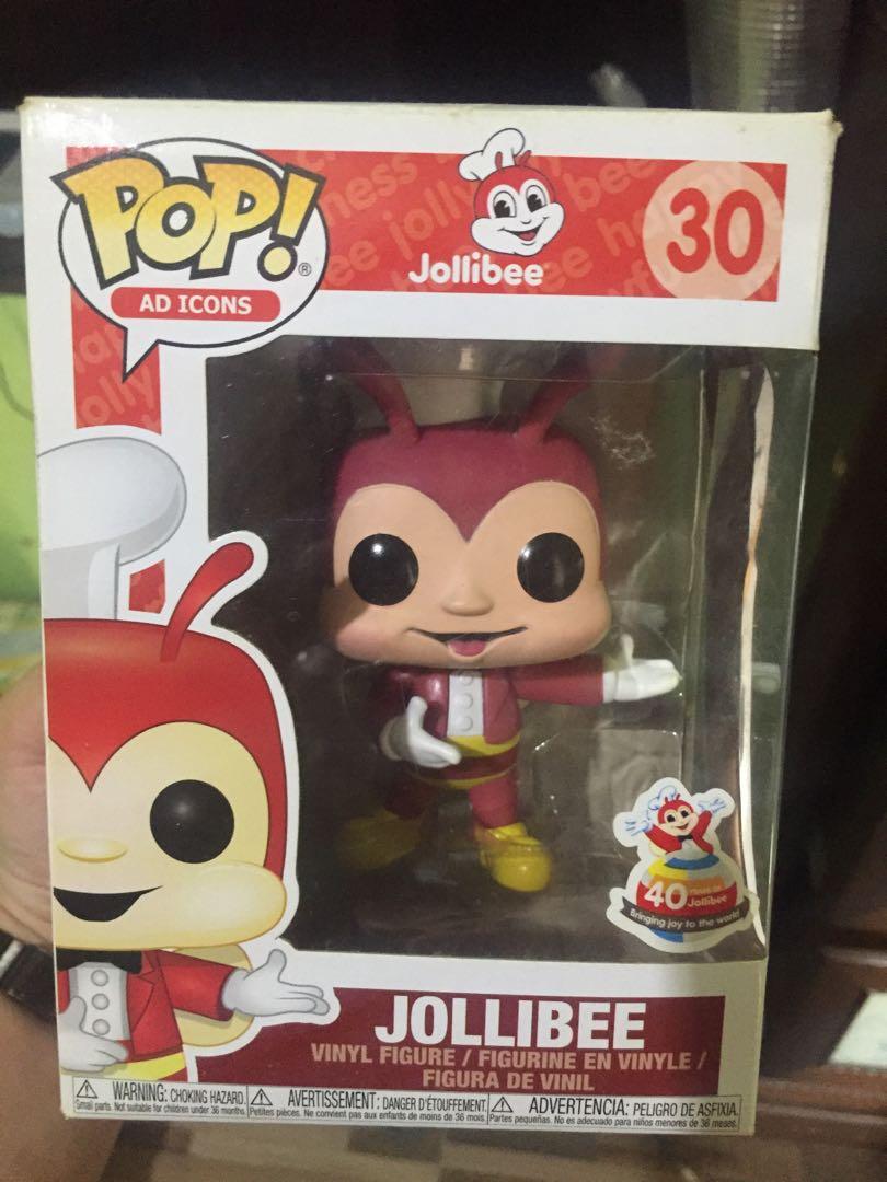 Jollibee Funko Pop 40th Anniversary Edition, Hobbies & Toys, Toys ...