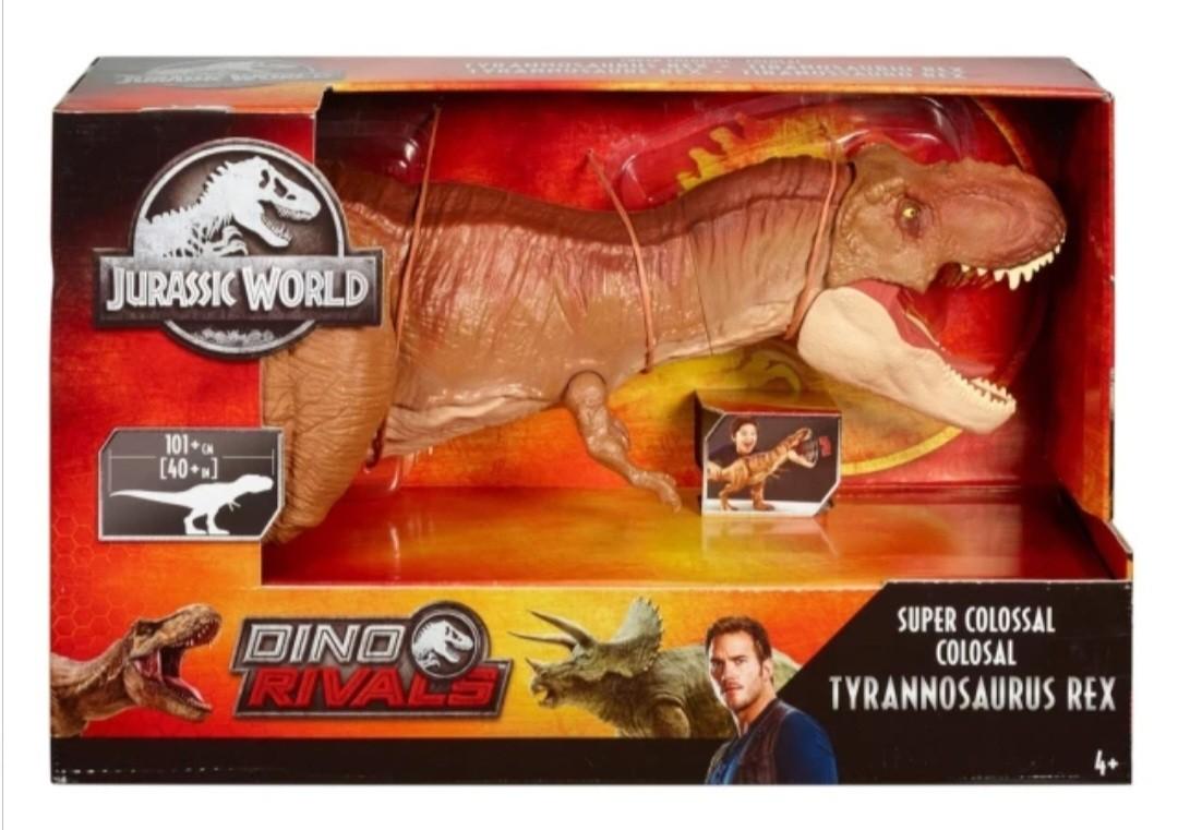 Jurassic World Super Colossal T Rex 興趣及遊戲 玩具 And 遊戲類 Carousell