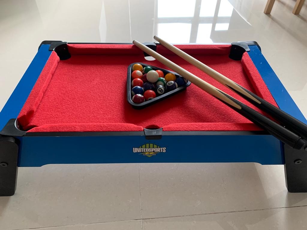 Children Kids pool table, Hobbies & Toys, Toys & Games on Carousell