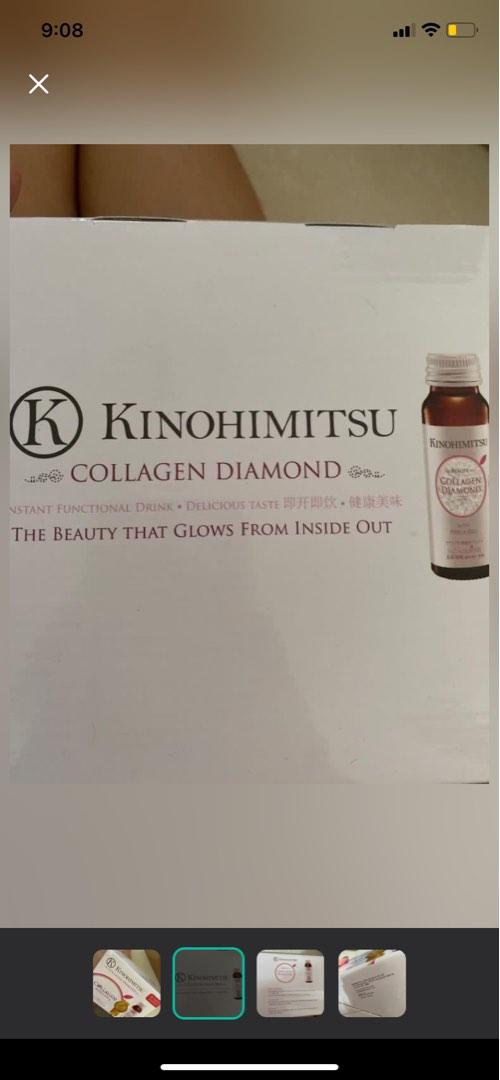 kinohimitsu drink collagen diamond, Health & Nutrition, Health ...