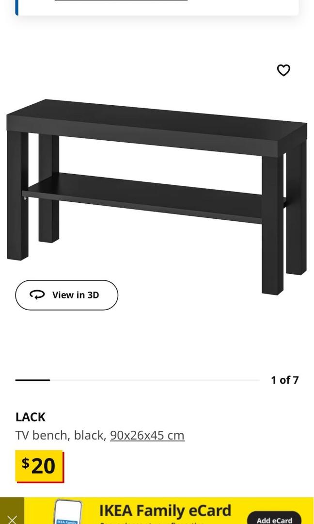 LACK TV Bench (ikea), Furniture & Home Living, Furniture, TV Consoles ...