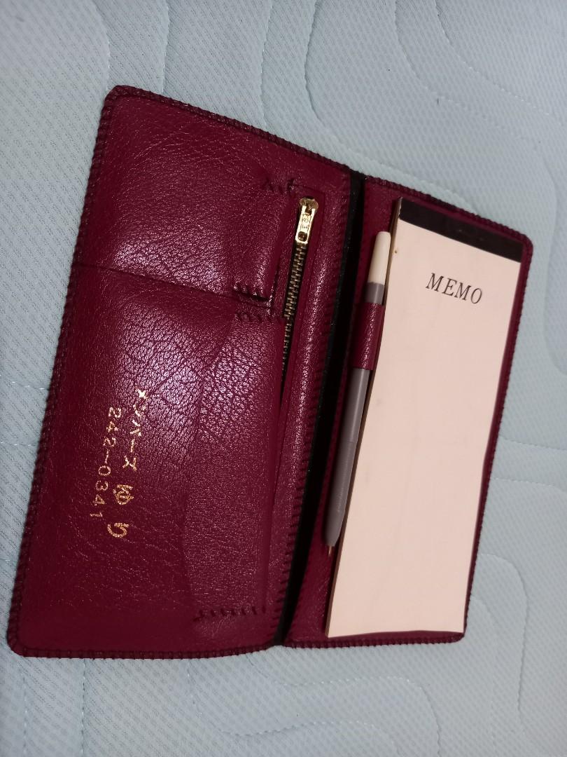 Leather Memo Wallet, Women's Fashion, Bags & Wallets, Wallets & Card ...