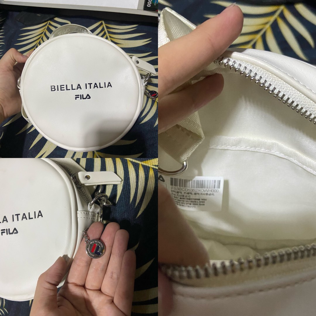 Legit fila crossbody bag whitw, Women's Fashion, Bags & Wallets, Cross ...