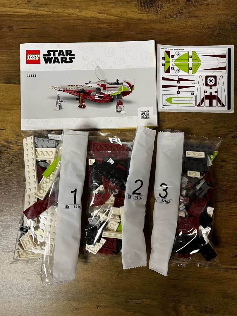 Lego 75333 Obi Wan Star Fighter only, Hobbies & Toys, Toys & Games on ...