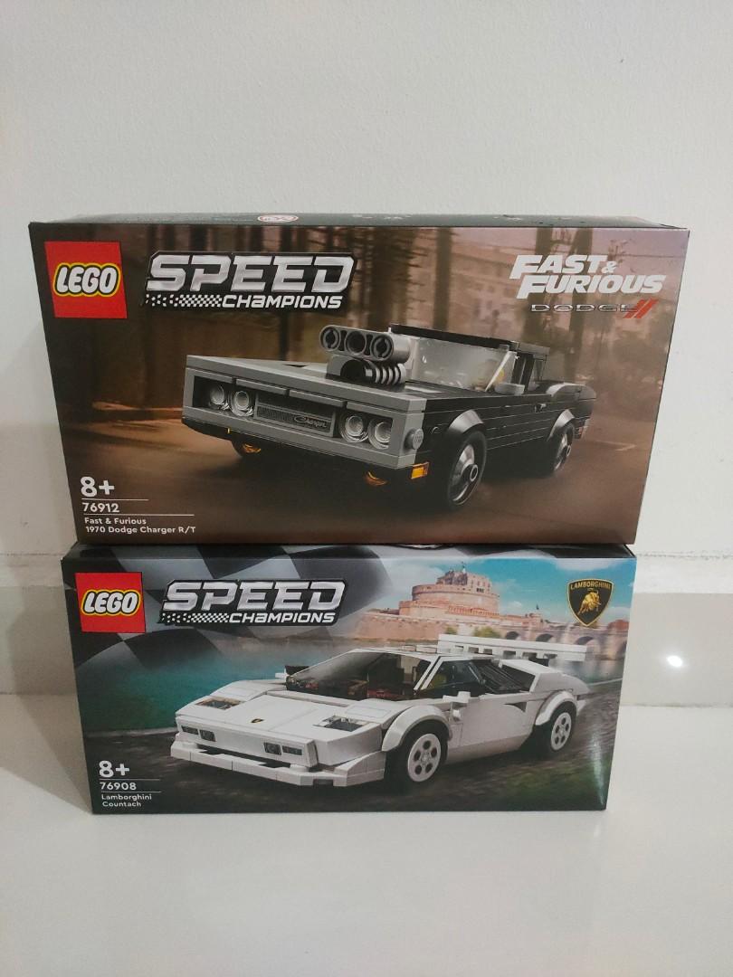 Lego 76912 dodge charger + 76908 Lamborghini Countach, Hobbies & Toys ...